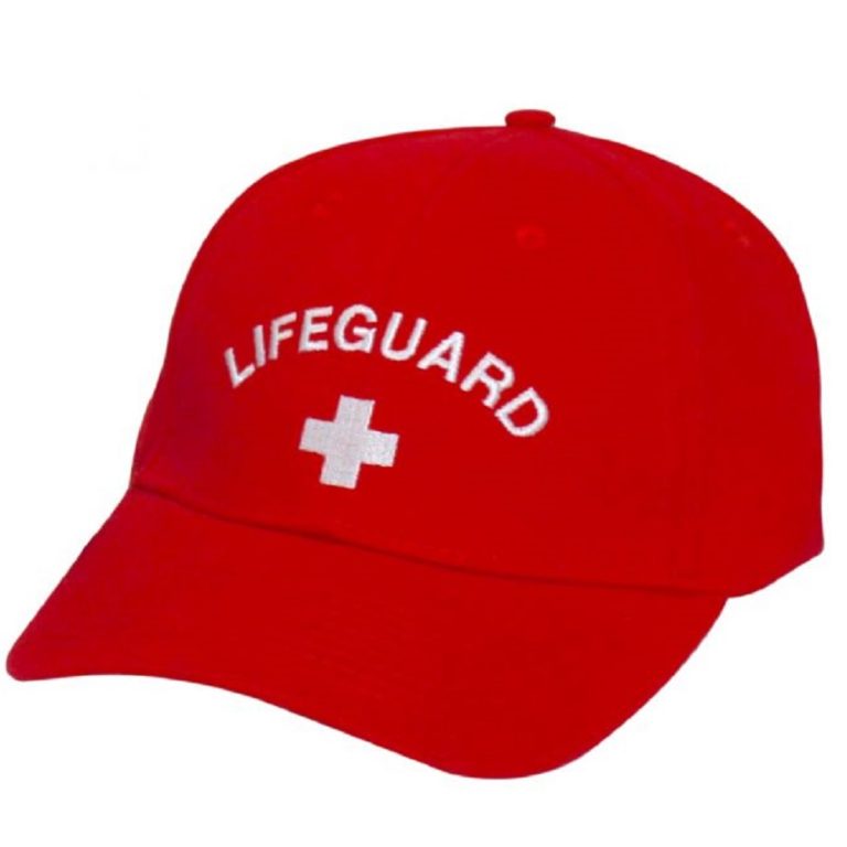 Kemp USA 18-004 Lifeguard Cap, Low Profile With Embroidered Logo ...
