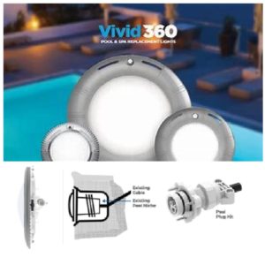 Vivid 360 LED Replacement Pool and Spa Lights