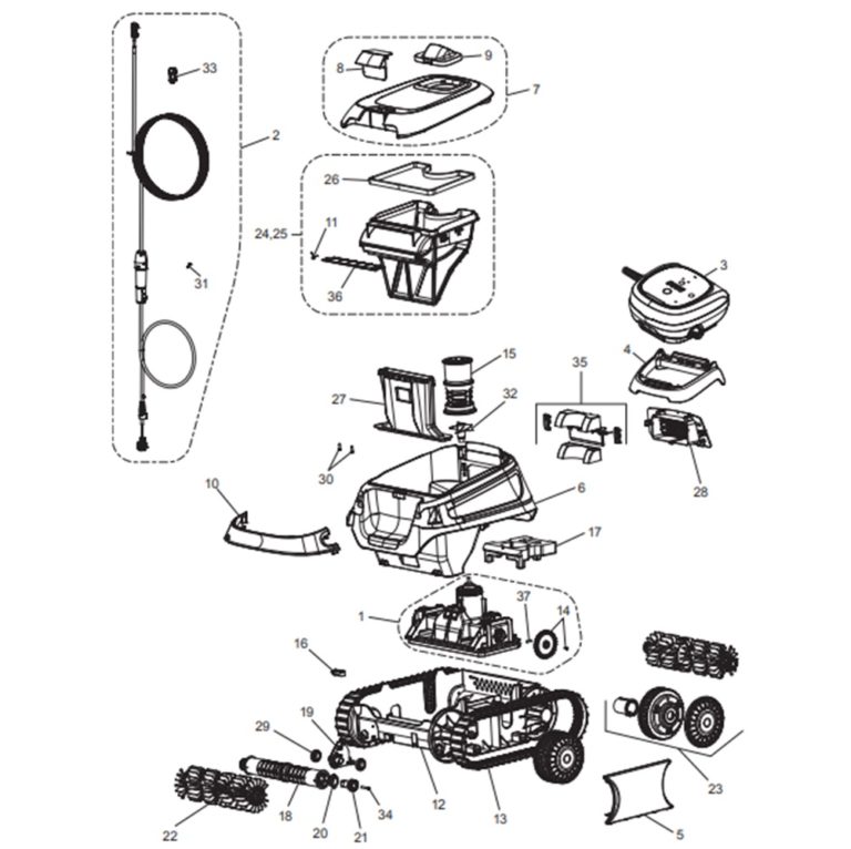 Parts Diagram - Polaris EVO 604